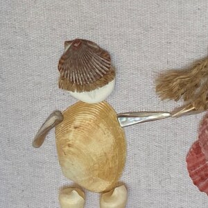 Seashell Family, Seashell Shadow Box, Shell People, - Etsy