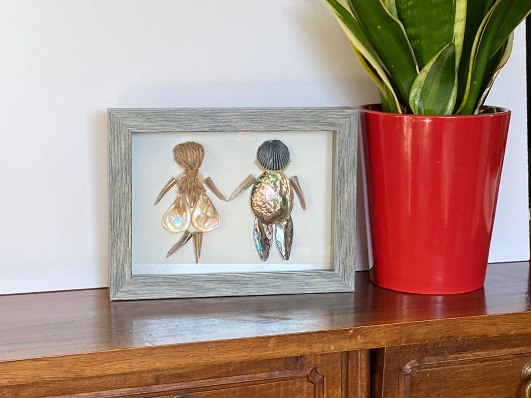 Seashell People, Seashell Friends, Shell Boy and Girl, Brother and ...