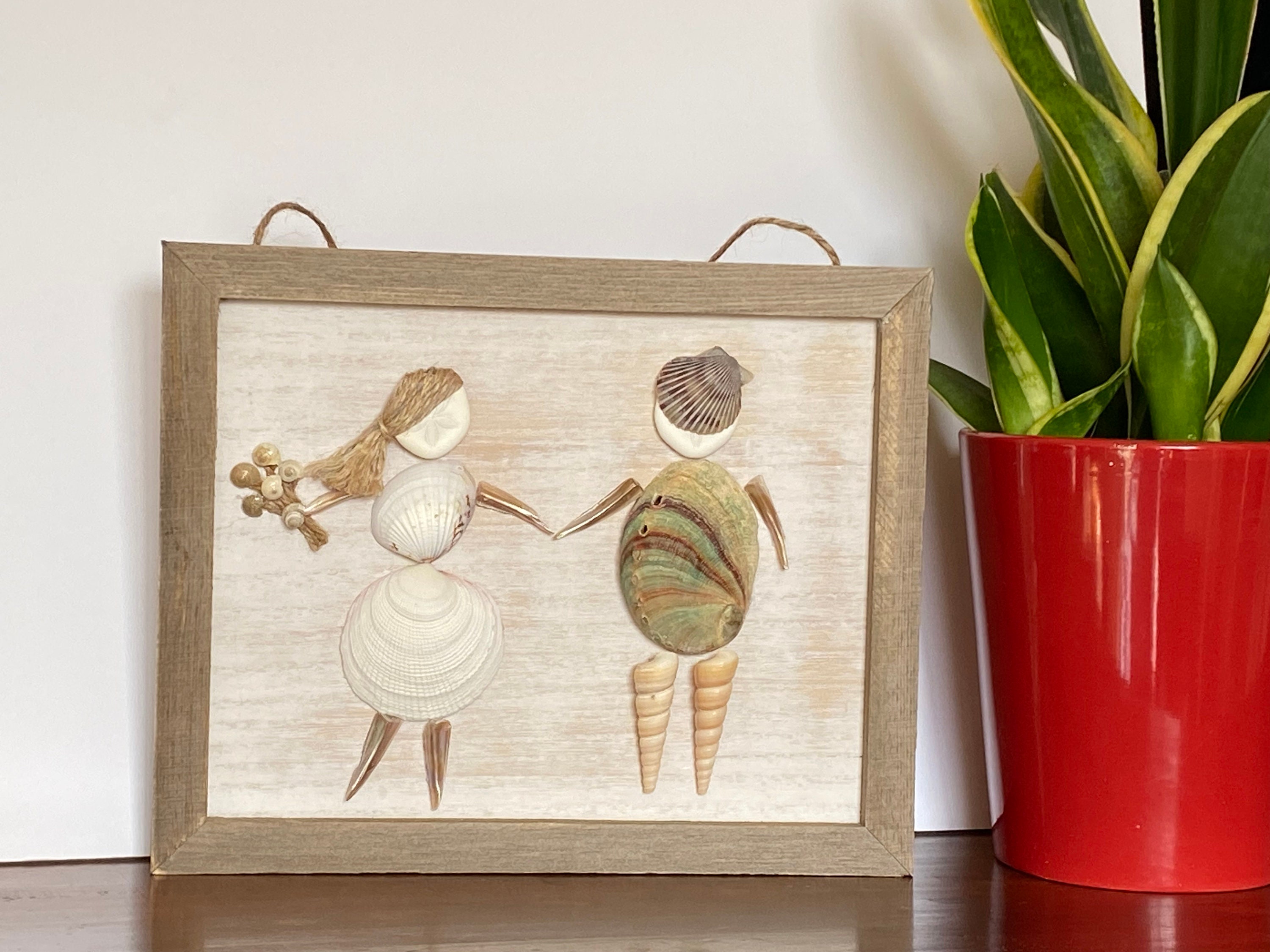 Seashell Couple, Shell People, Seashell Boy and Girlfriend, Shell Wife ...