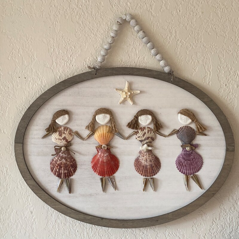 Shell Art People - Etsy