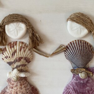 Seashell Best Friends, Shell People, Seashell Girls. - Etsy