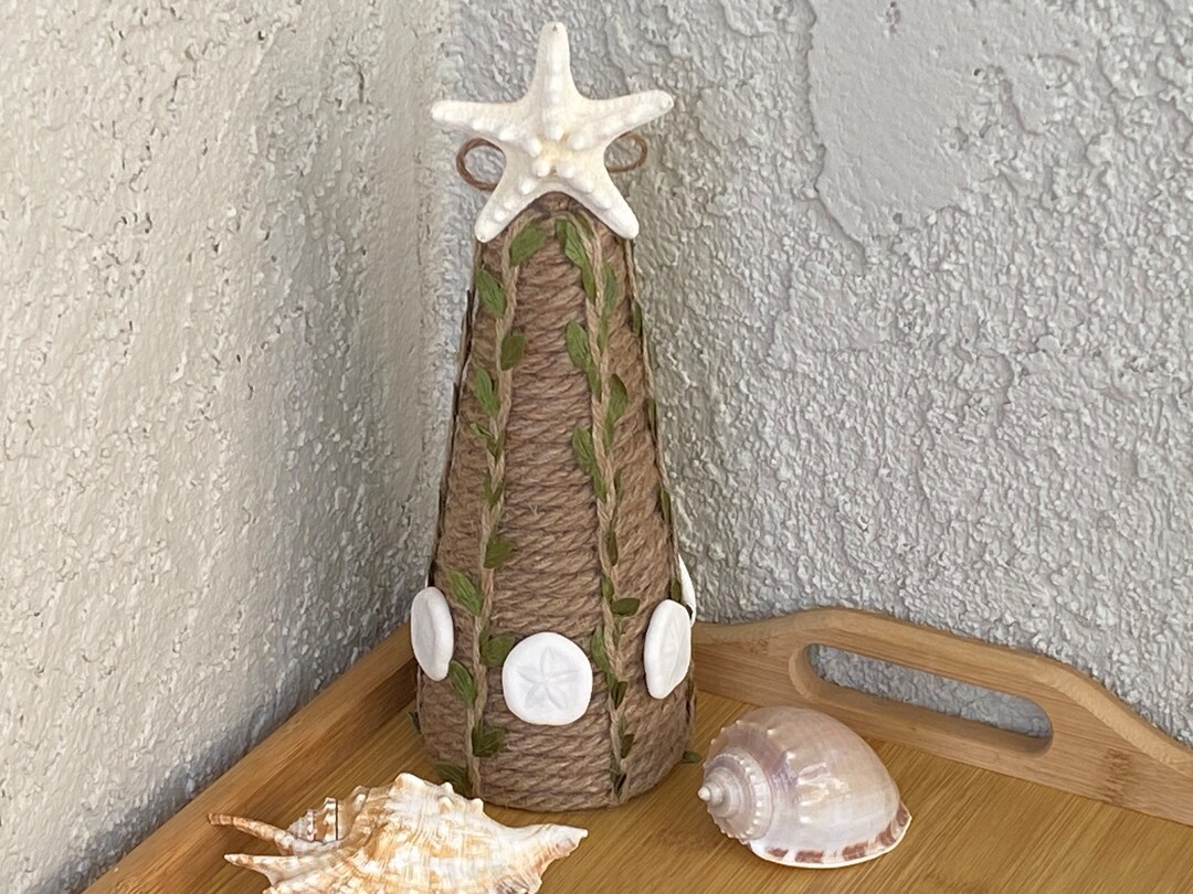 Costal Christmas Tree, Nautical Tree, Seashell Christmas Tree - Etsy