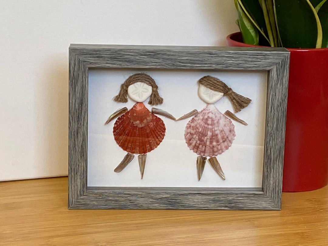 Seashell People, Seashell Best Friends, Friends Forever, Shell Sisters ...