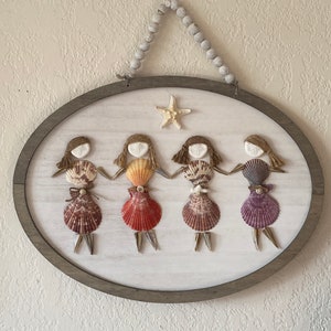 Seashell Best Friends, Shell People, Seashell Girls. - Etsy