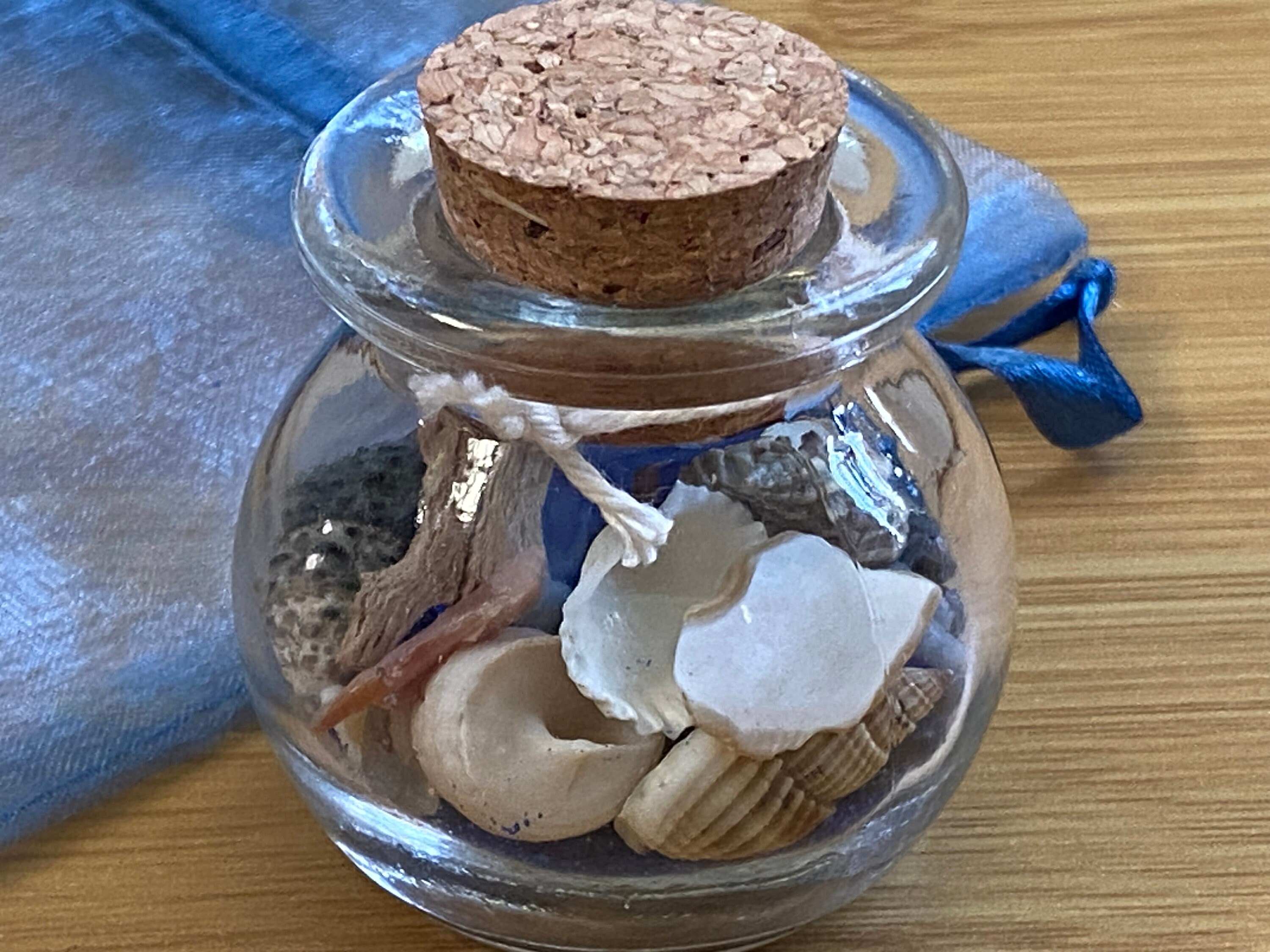 Seashells in Bottle, Beach in the Bottle, Shells in the Jar. Message in ...