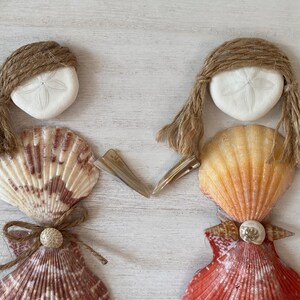 Seashell Best Friends, Shell People, Seashell Girls. - Etsy