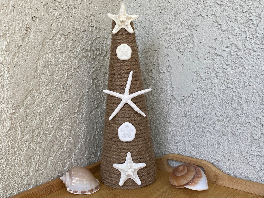 Nautical Christmas Tree, Rope Cone Tree, Costal Christmas Decor ...