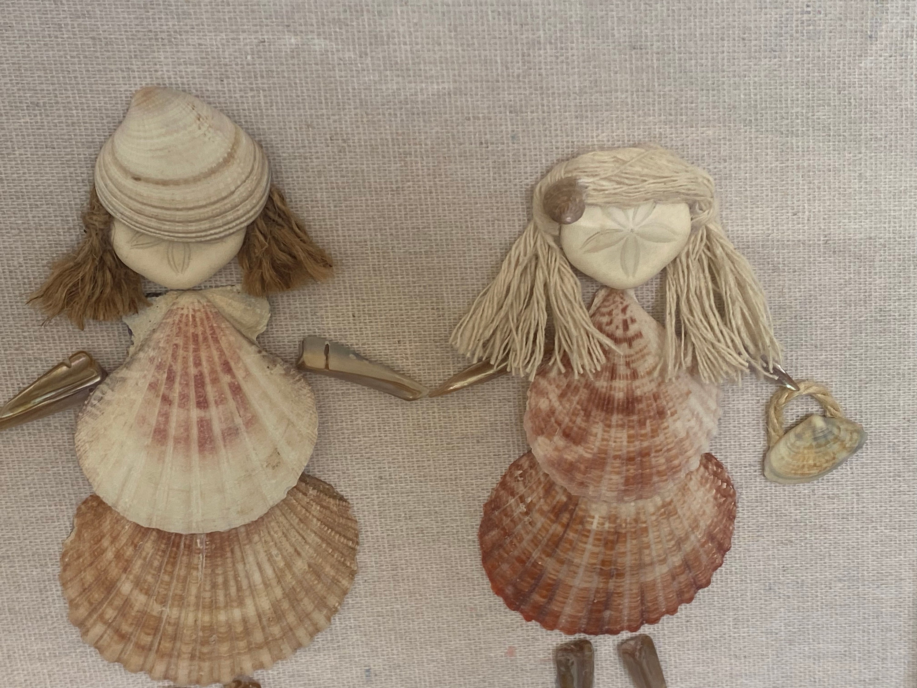 Seashell Friends, Shell Sisters, Seashell People, Ocean Lovers Gift - Etsy