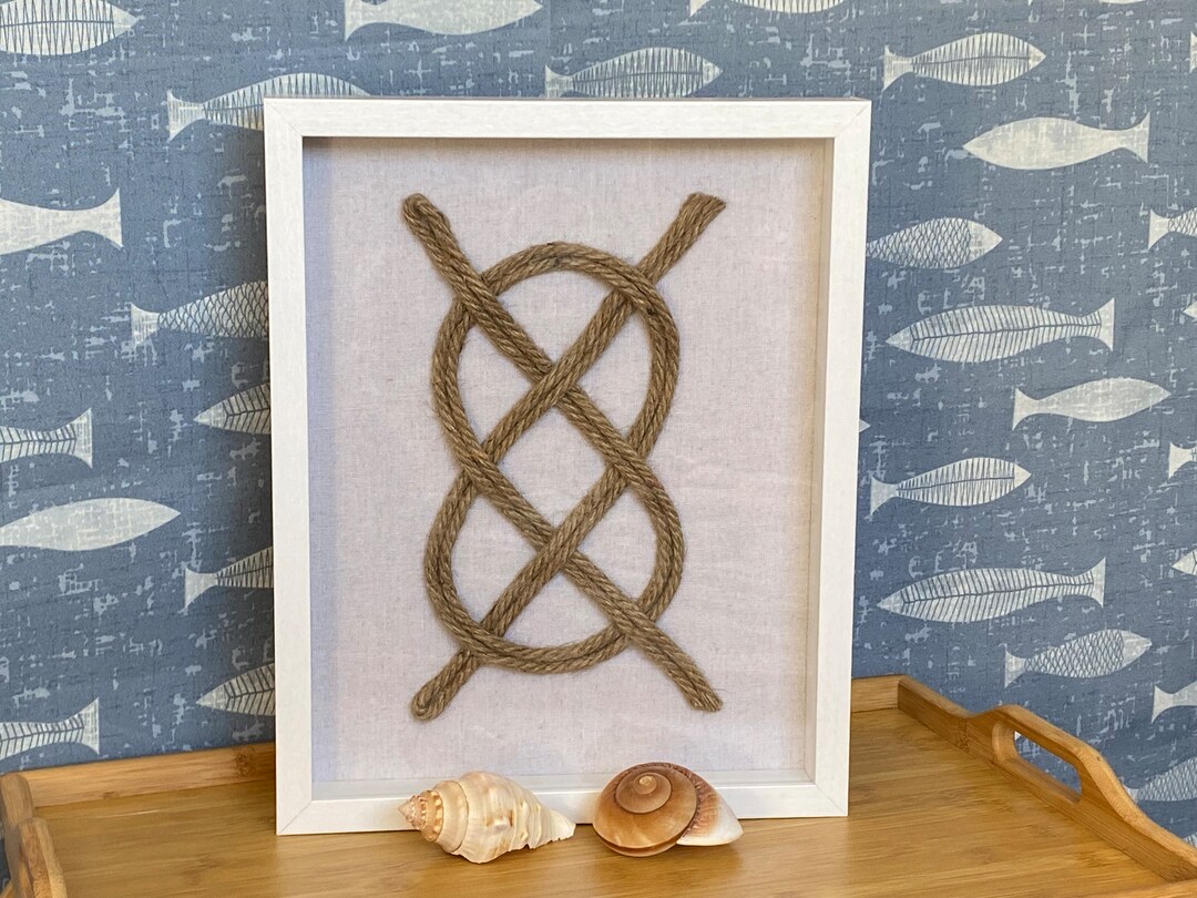 Nautical Knot, Maritime Knot, Sailor Knot, Beach Decor, Rope Art, Boat ...