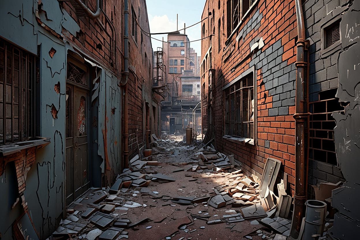 200 Back Alleyway Procreate Stamps Back Alleyway Designs - Etsy