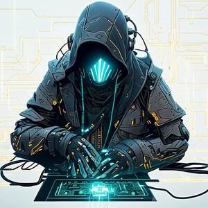 200 Cyberpunk Characters Procreate Stamps ~ Cyber Punk - Etsy