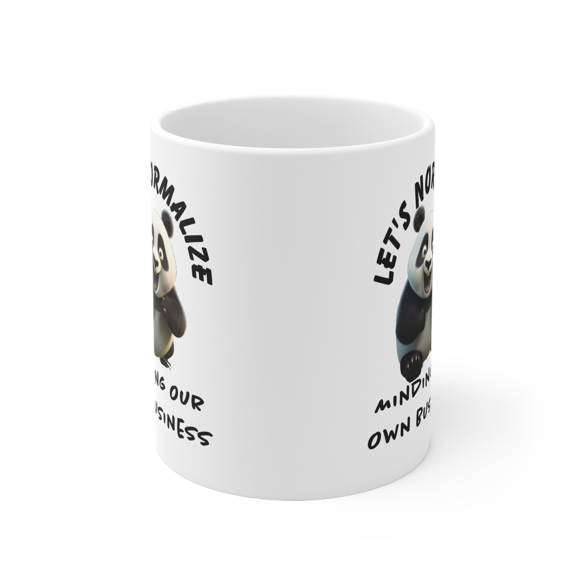 Let's Normalize Minding Your Own Business, Funny Mug, Funny Mugs, Humor ...
