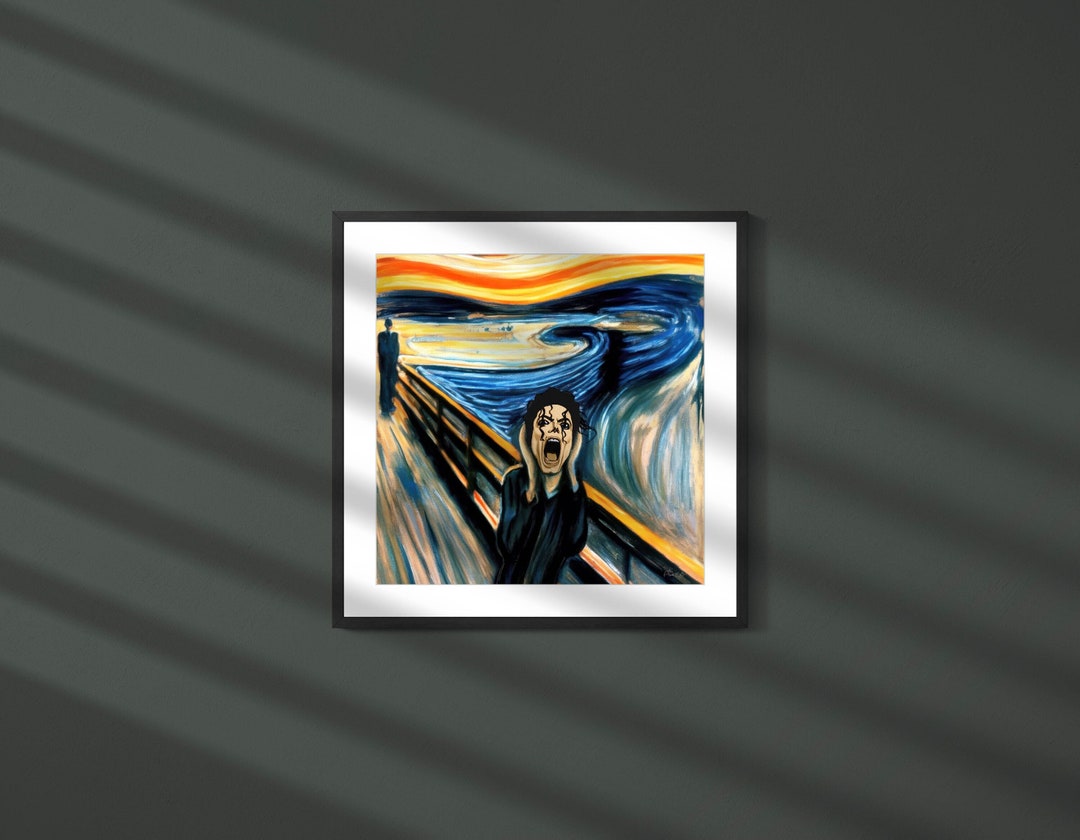 Scream - Limited Edition Twisted Works Fine Art Print - Etsy