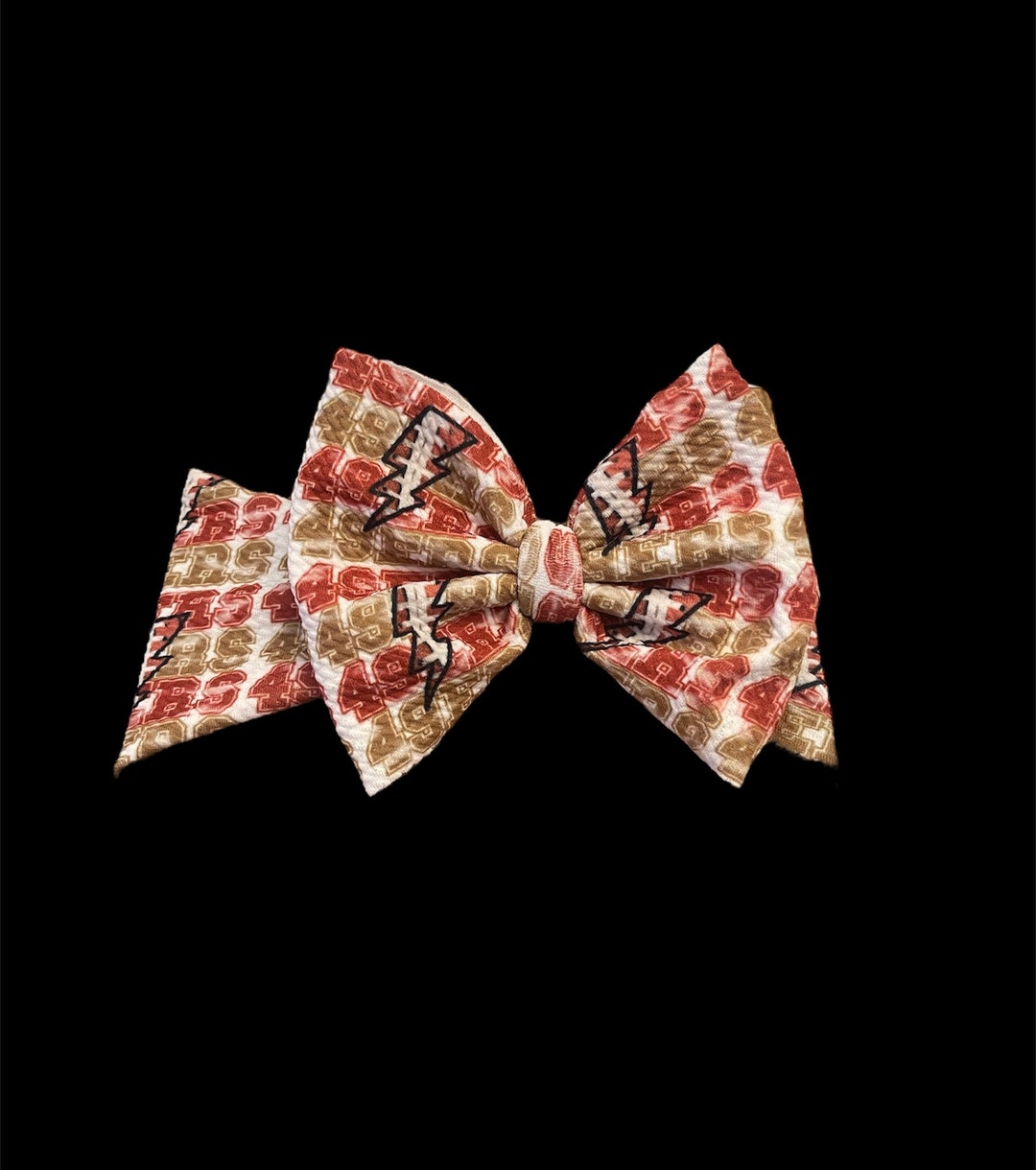 San Francisco 49ers Baby Headwrap Super Bowl Bow - Etsy