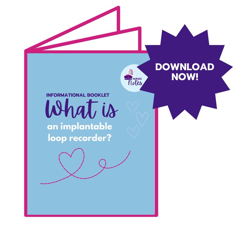 Nurses Notes: What is an Implantable Loop Recorder - Etsy