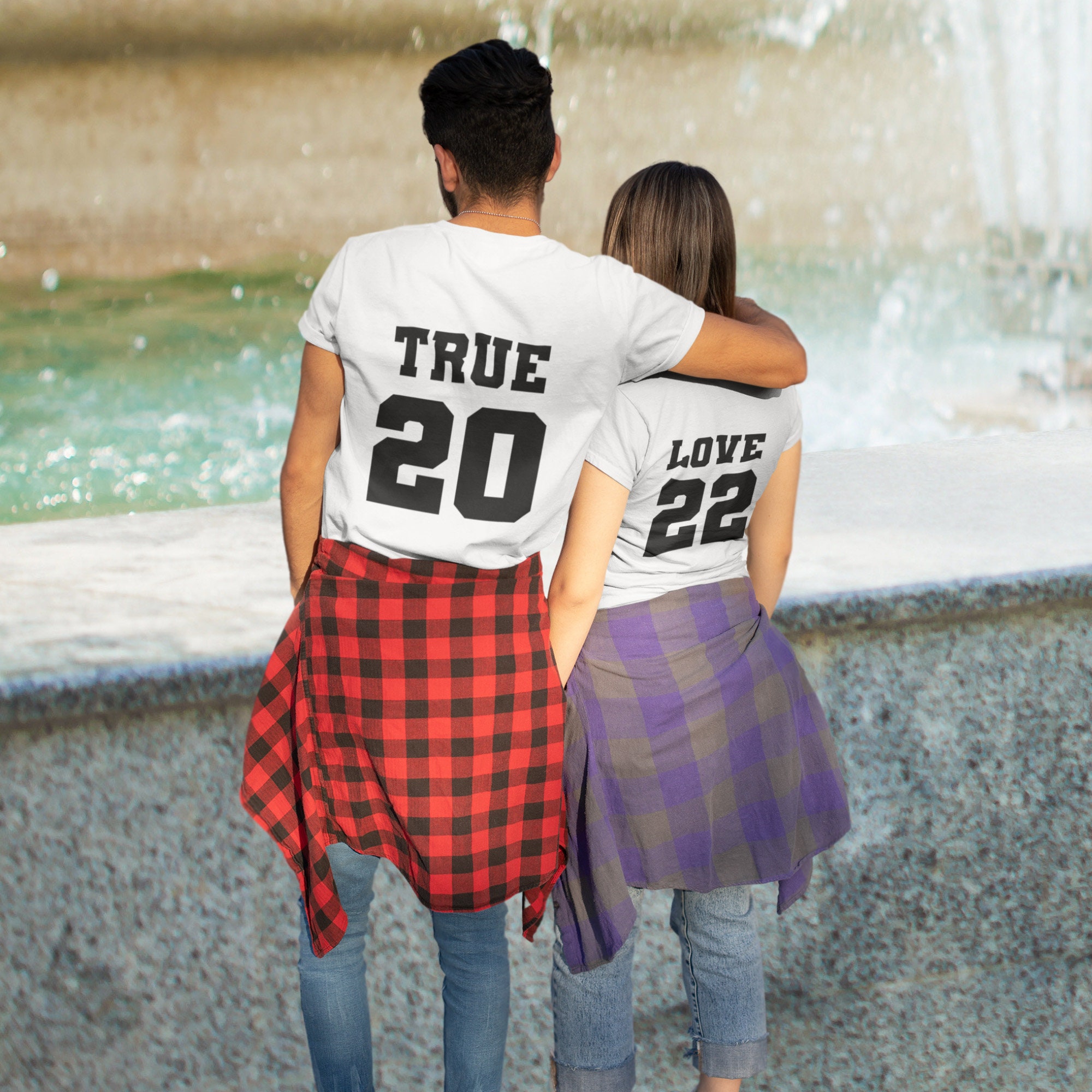 Cute Couple Matching Shirts, Sporty Design, Valentines Day Shirts ...