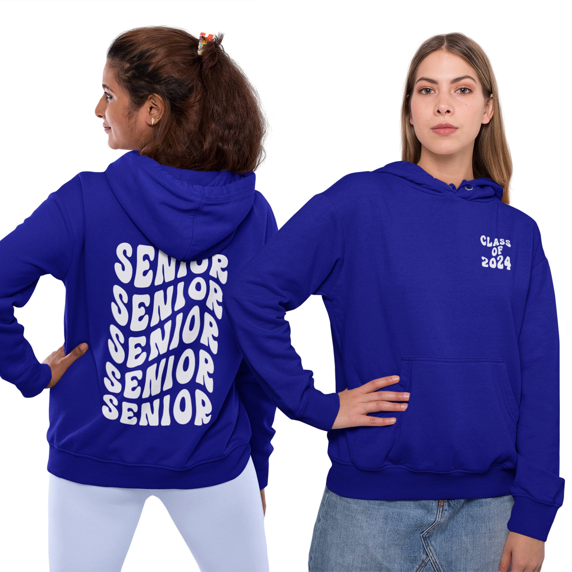 Class of 2024 Senior Hoodies, Sweatshirts & Tshirts for College and ...