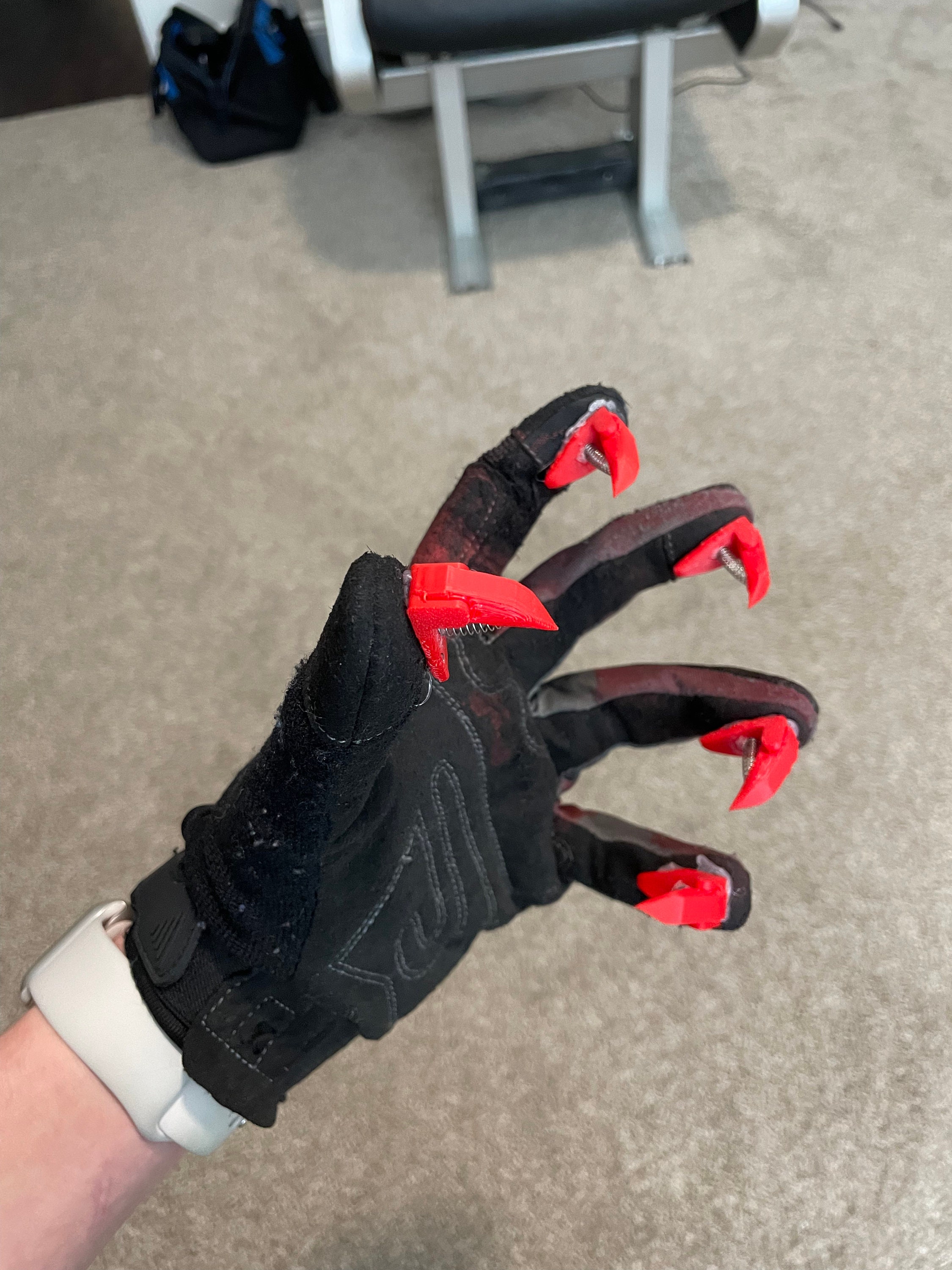 Spring Loaded Spider Hero 2099 Finger Talons STL File - Etsy