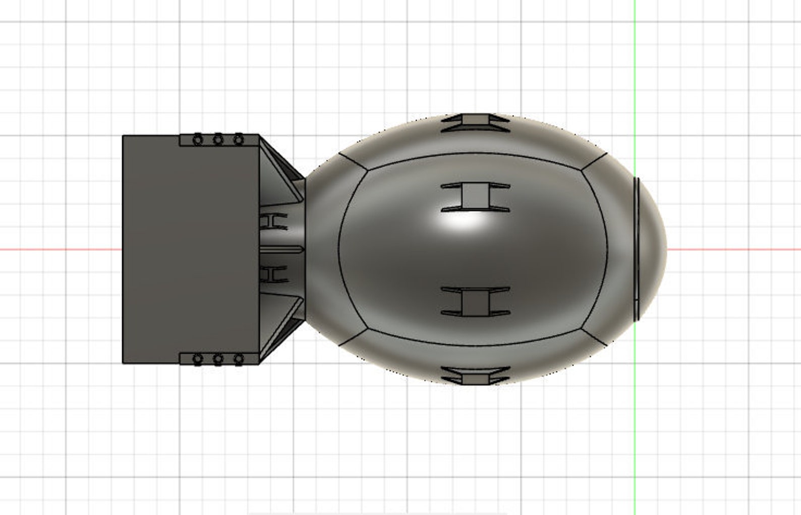 Atomic Bomb 3D Model - Etsy