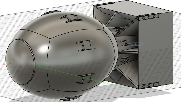 Atomic Bomb 3D Model - Etsy
