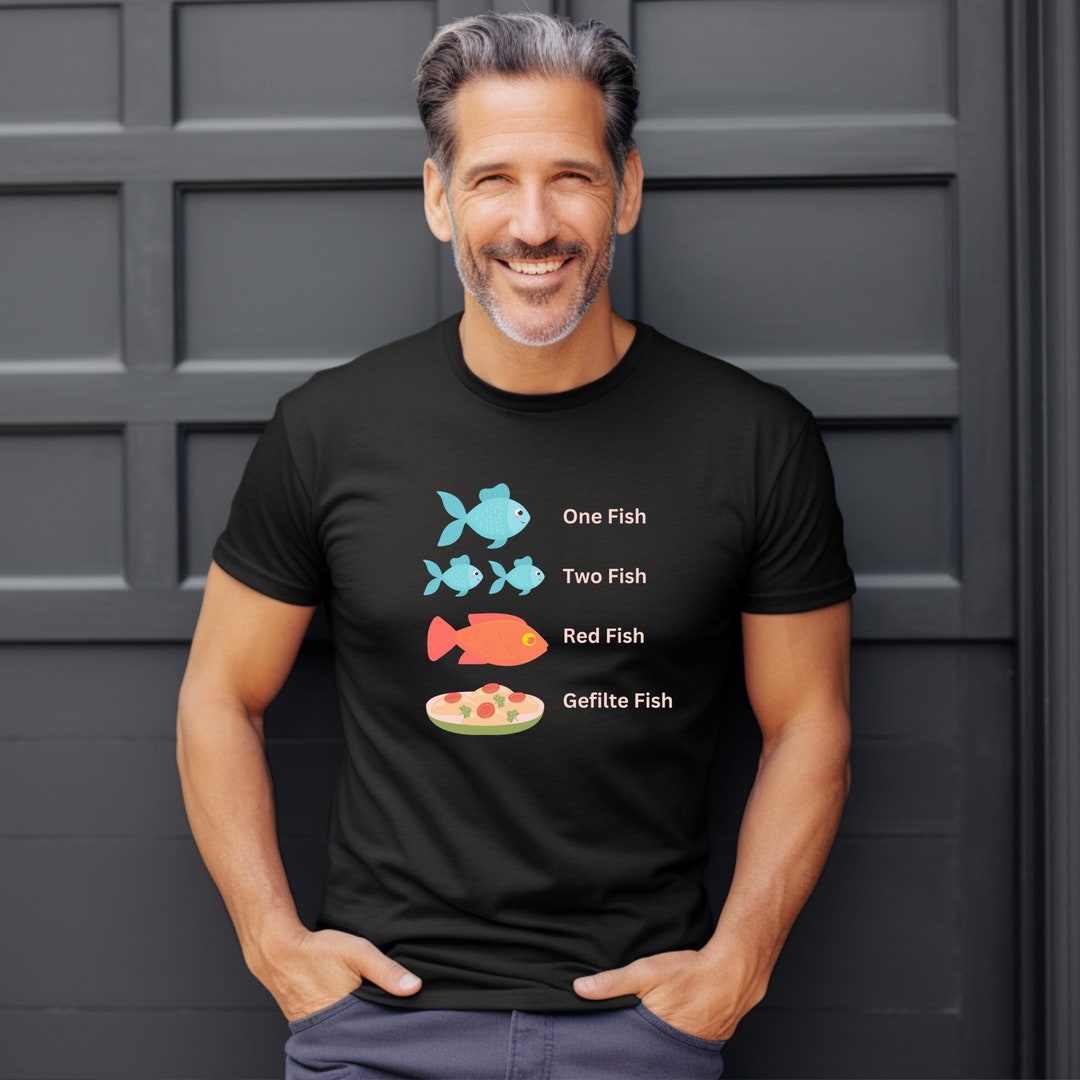 Funny Jewish Shirt, Gefilte Fish Tshirt, Chanukah Gift for Bubbe and ...