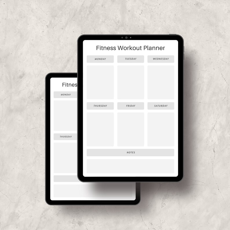 Fitness Planner | Fitness Planner Printable | Fitness Planner Template ...
