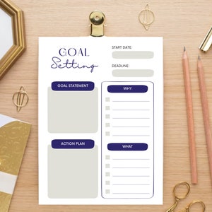 Printable Study Planner |study Tracker | Digital Download | Study Plan ...