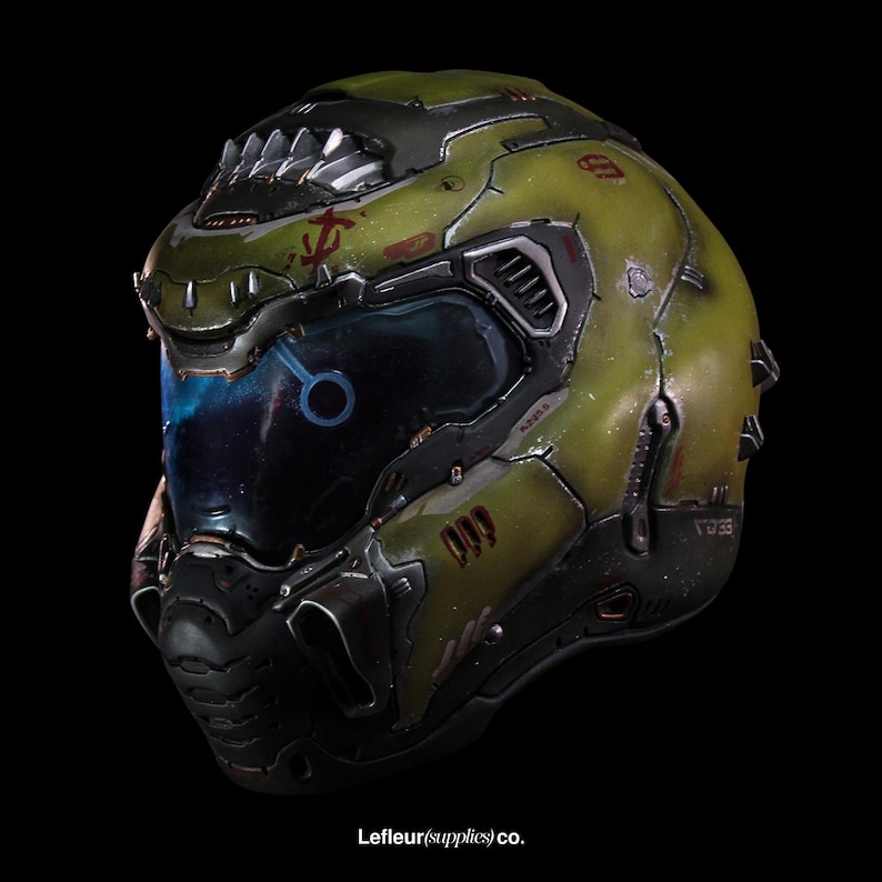 DOOM SLAYER Helmet Replica/doom Eternal - Etsy