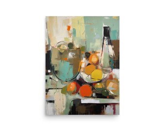 Mcm Wall Art - Abstract Mid Century Modern Wall Art - an Original Fine ...