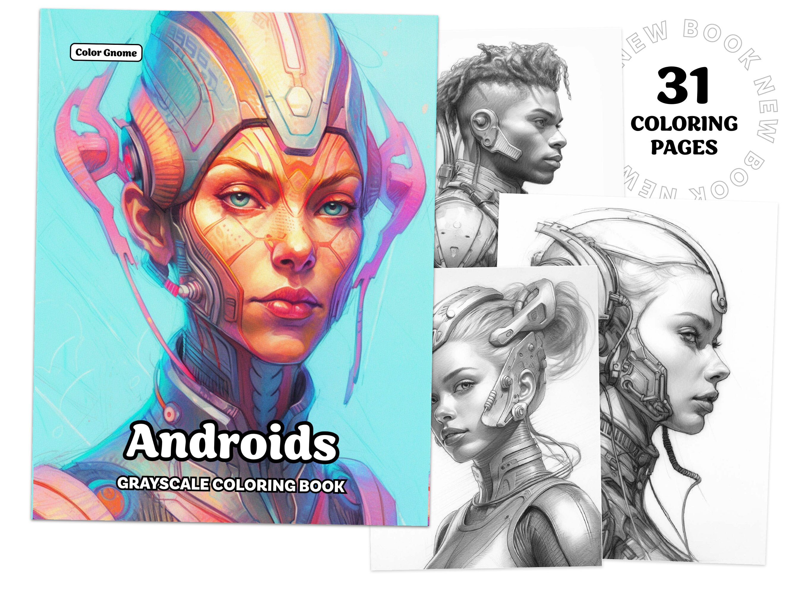 Android Coloring Pages