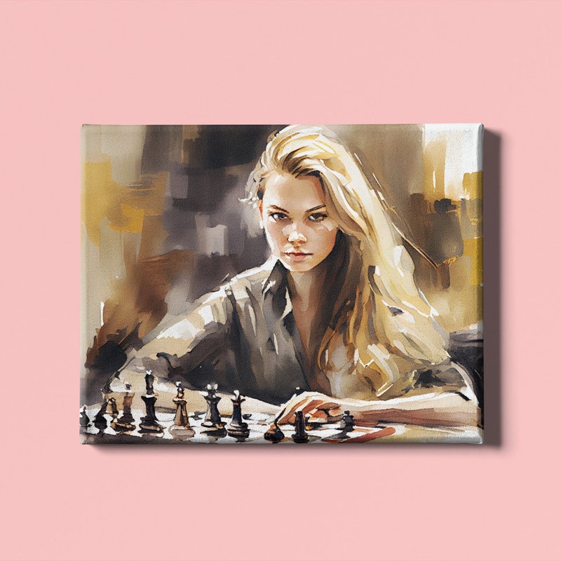 Checkmate Painting - Etsy