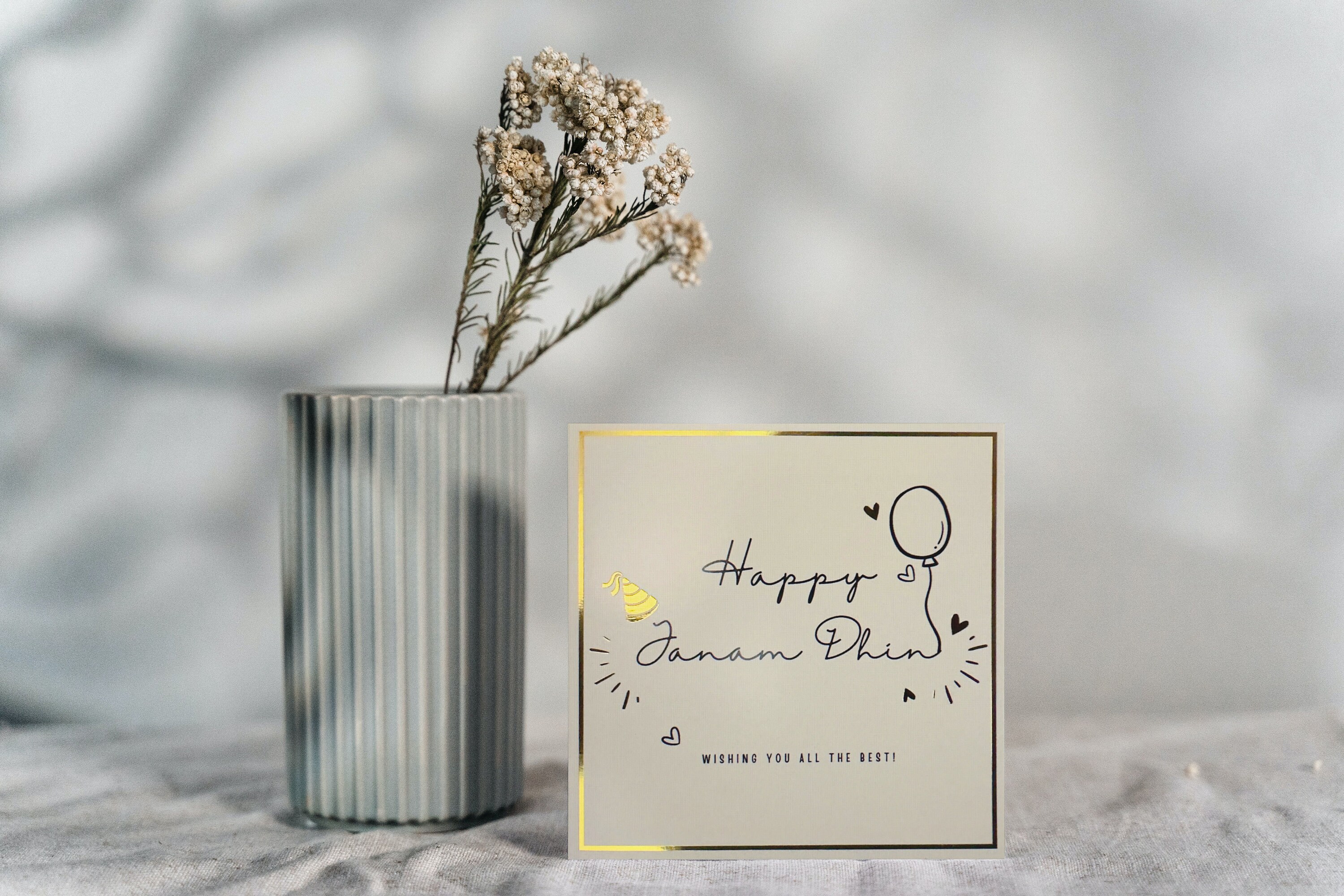 Happy Janam Dhin Greeting Cards (5 Pack) - Etsy