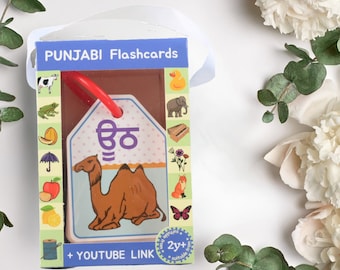 Reversable Punjabi Alphabet Flashcards - Etsy