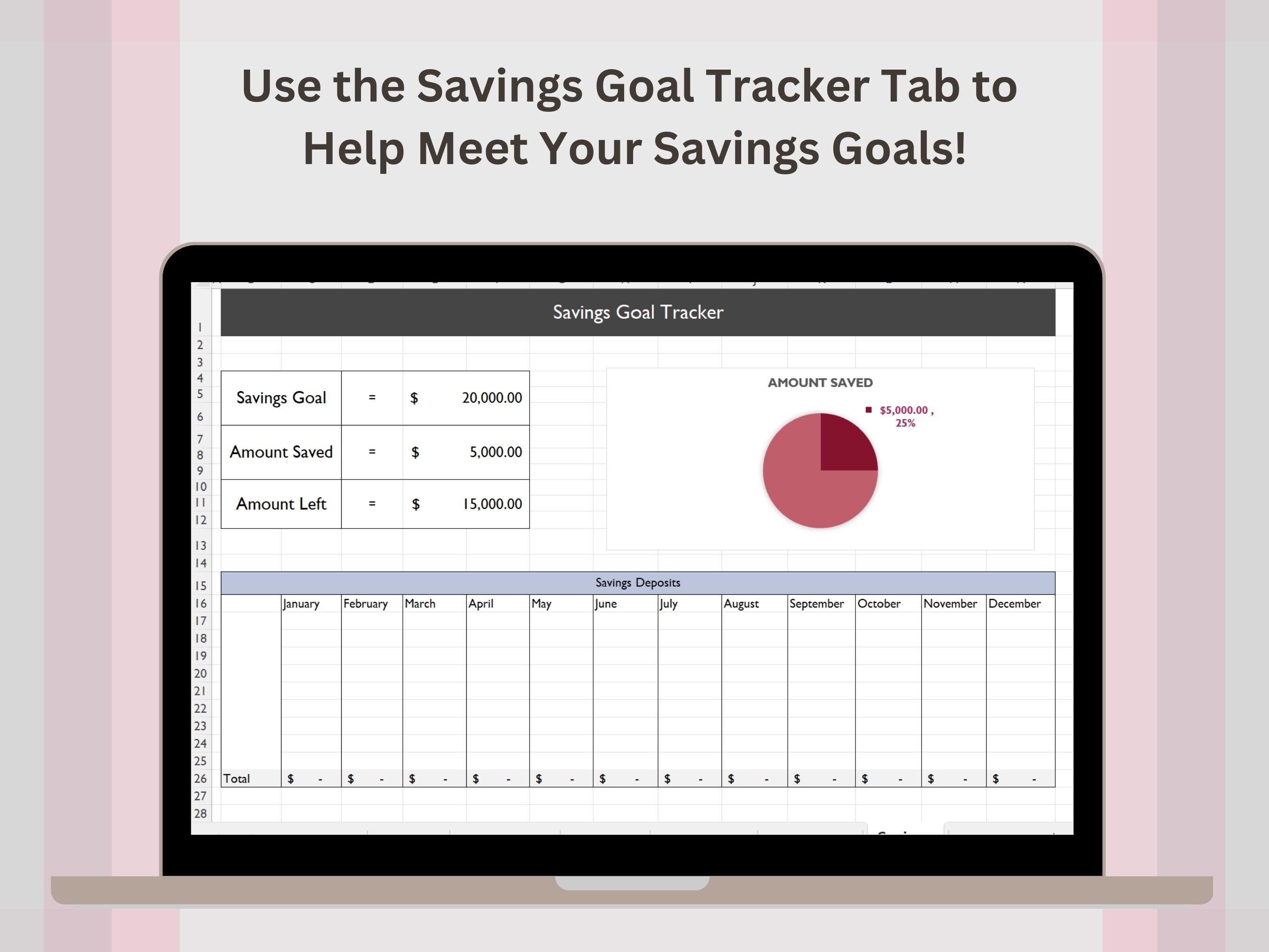 Deluxe Budget Spreadsheet Tracker | Excel | Google Sheets | Finance ...