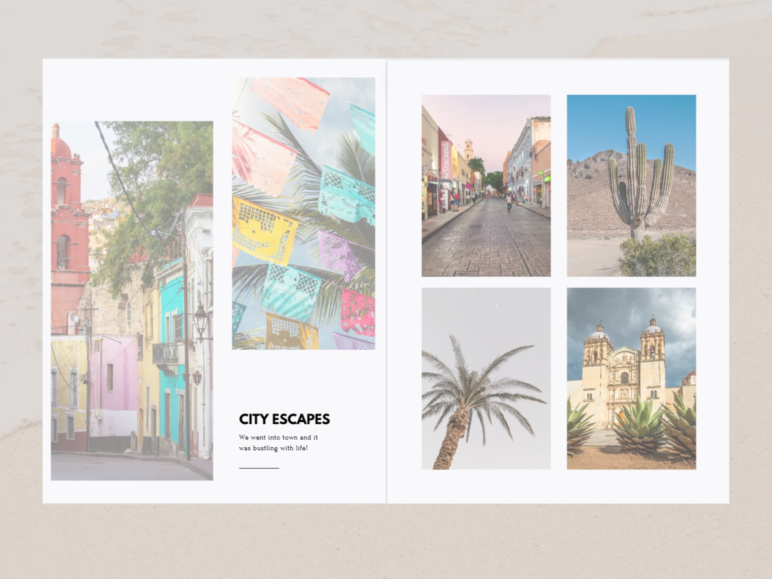 Photo Memory Book Template | Coffee Table Book | Personalized Photo ...