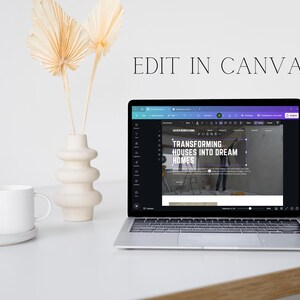 Home Renovation Canva Website Template Customizable Renovation Website ...