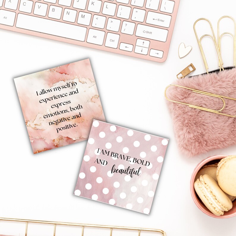 Positive Affirmation, Printable Encouragement Cards, Daily Affirmation ...