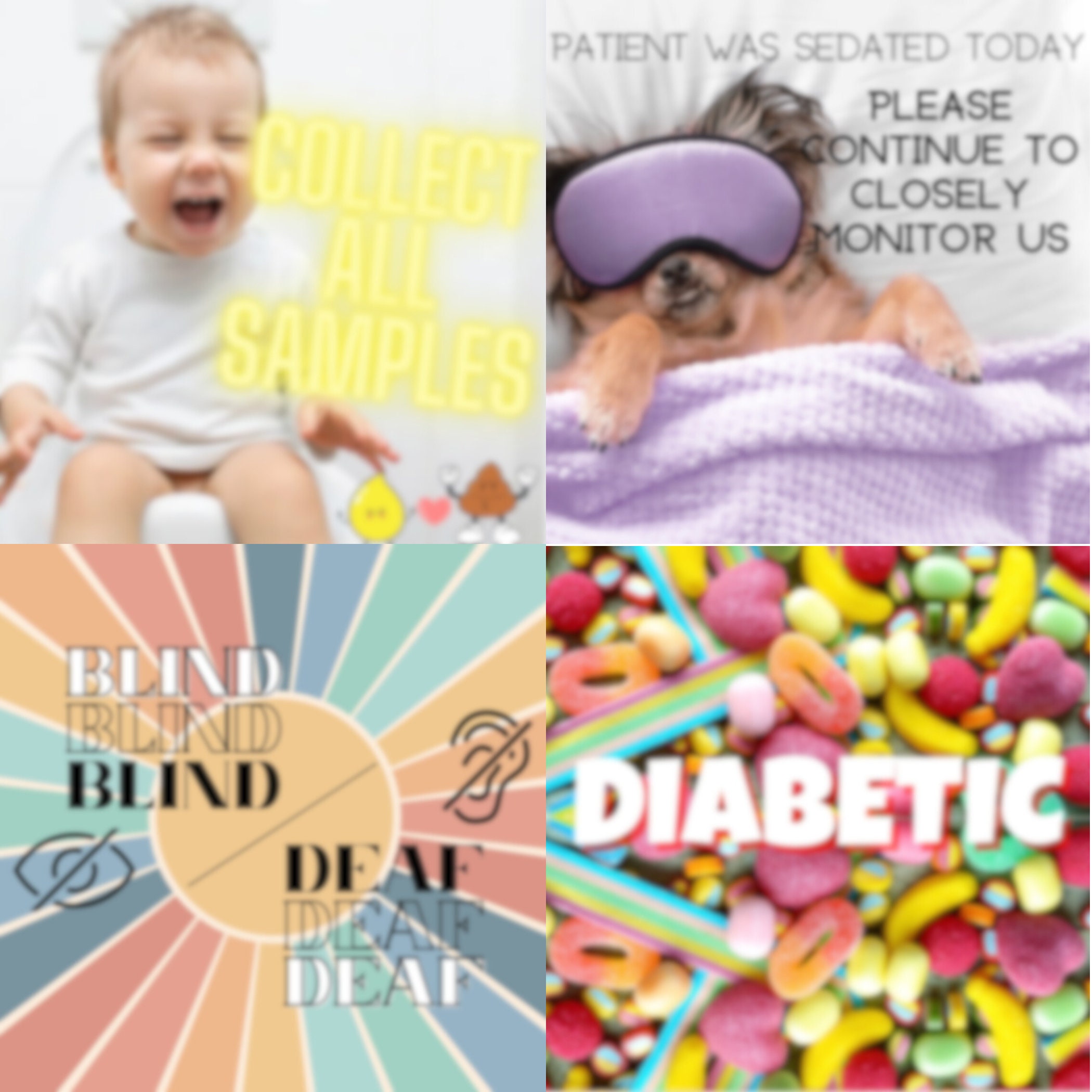 Vet Med Cage Cards Downloadable / Patient Kennel Alert - Etsy