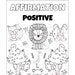 Positive Affirmations French Colouring Book - Etsy Canada