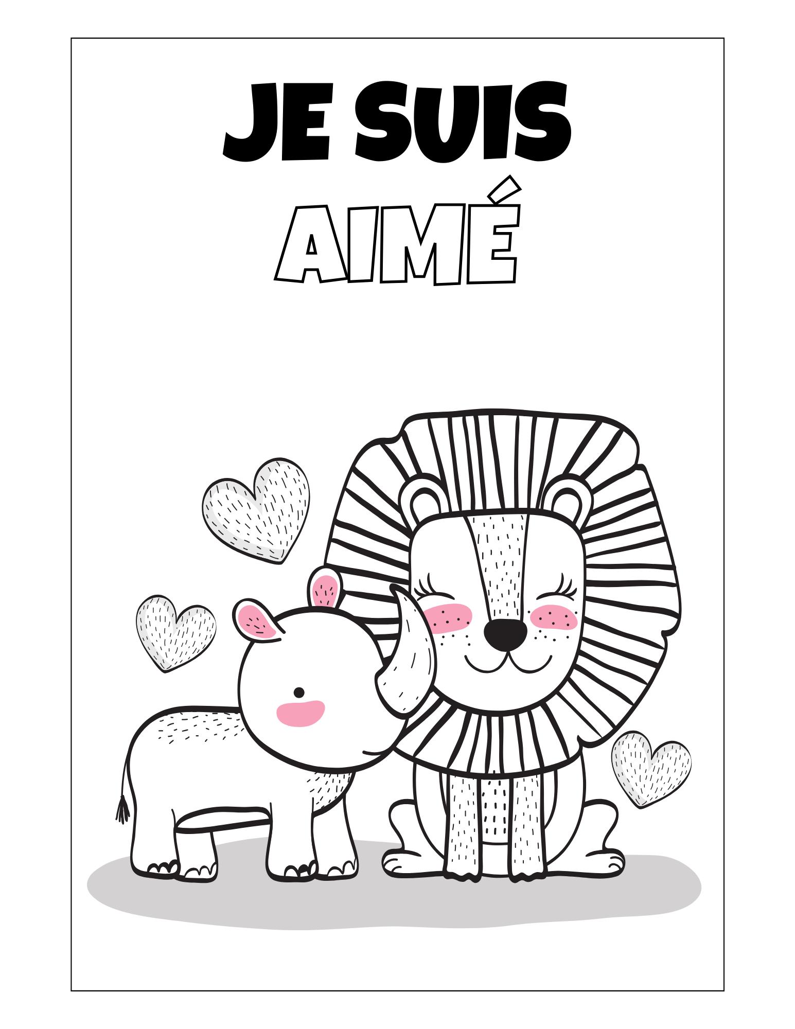 Positive Affirmations French Colouring Book - Etsy Canada