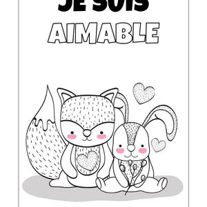 Positive Affirmations French Colouring Book - Etsy Canada