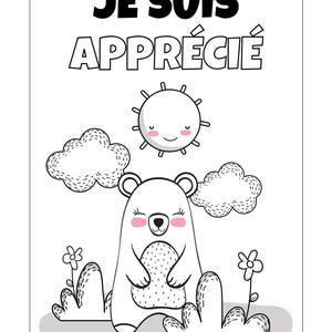 Positive Affirmations French Colouring Book - Etsy Canada