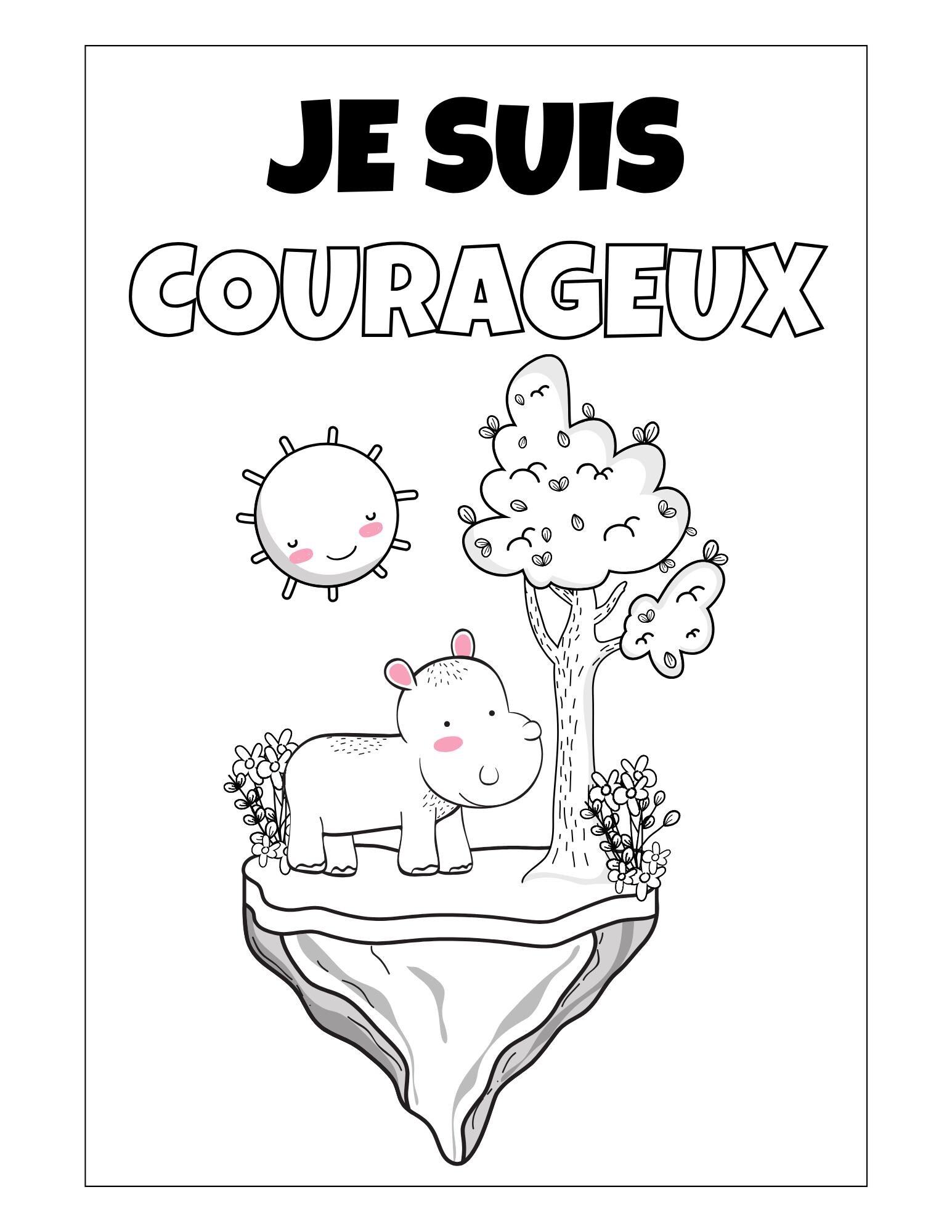 Positive Affirmations French Colouring Book - Etsy Canada