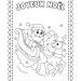 Christmas Colourful Illustrated French Colouring Book - Etsy