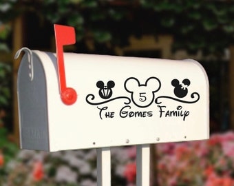 Personalized Name Mailbox Sticker / Decal. - Etsy