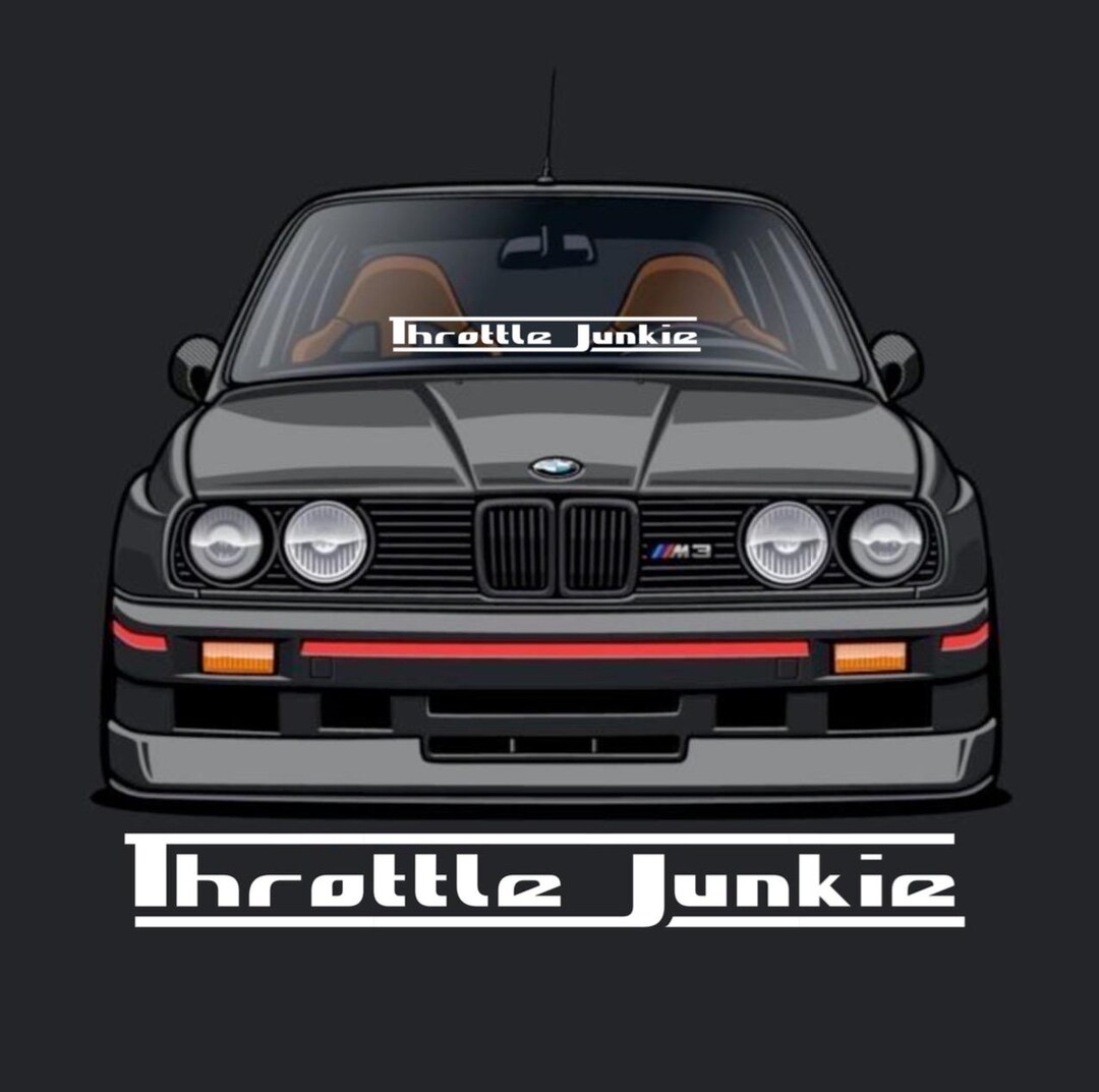 Throttle Junkie Sticker/decal. - Etsy
