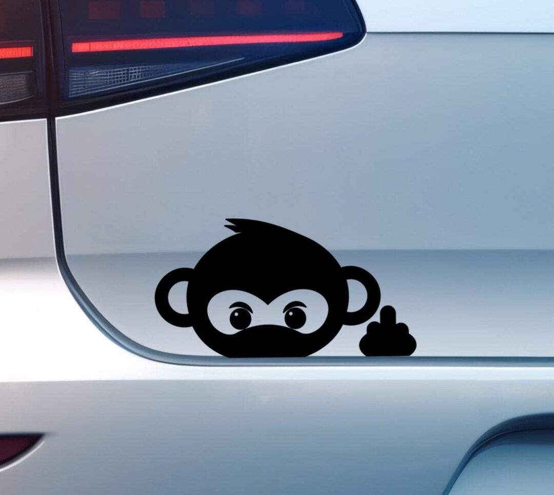 F*monkey Sticker / Decal. - Etsy