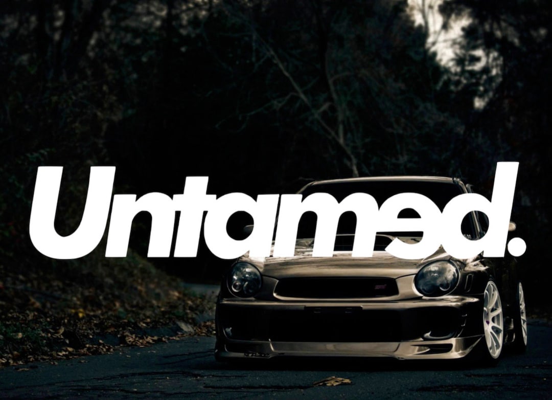 Untamed Sticker JDM Sticker / Decal. - Etsy