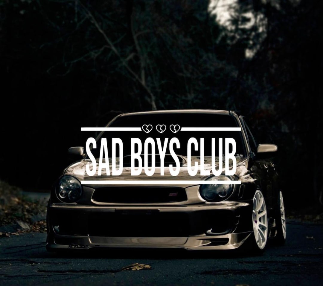 Sad Boys Sticker JDM Sticker/decal. - Etsy