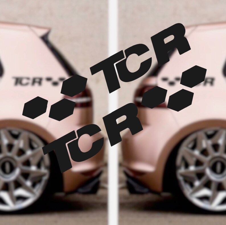 Volkswagen TCR Honeycomb Sticker / Decal. Set of 2 Pieces Left - Etsy